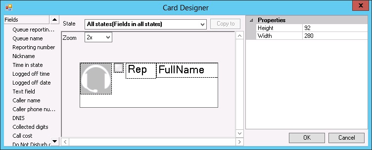 Selecting and customizing card designs
