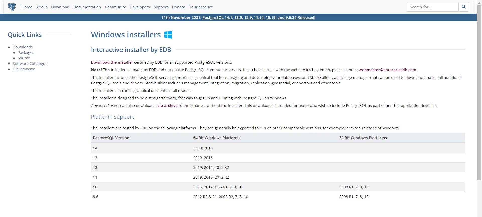Setting Up Postgres 14 Database