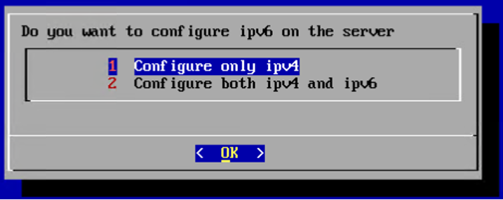 Initial Network Configuration