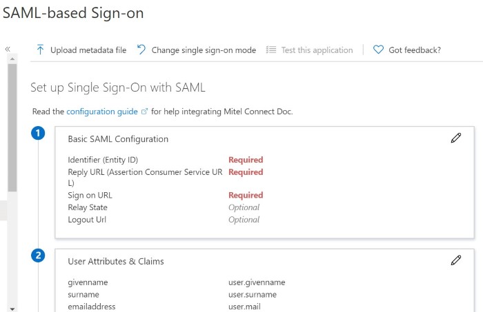 Single Sign-On configureren voor CloudLink met Microsoft Azure AD